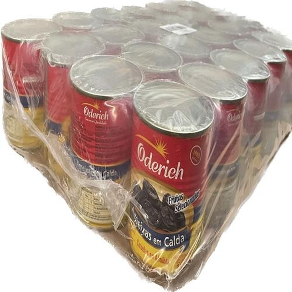 Ameixa Calda Oderich Lata - 24X1X150G | Martins Atacado