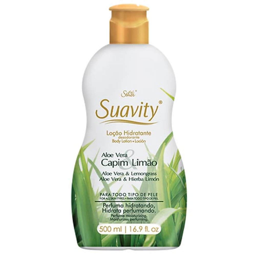 Sabonete Liquido Suavity 500ml Capim Limão e Chá Verde | Martins Atacado