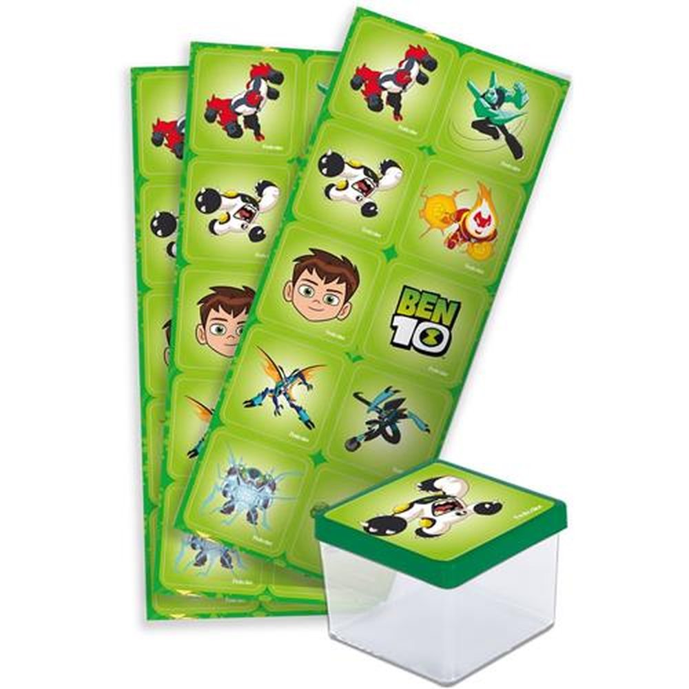 Adesivo Quadrado Ben 10 | Martins Atacado