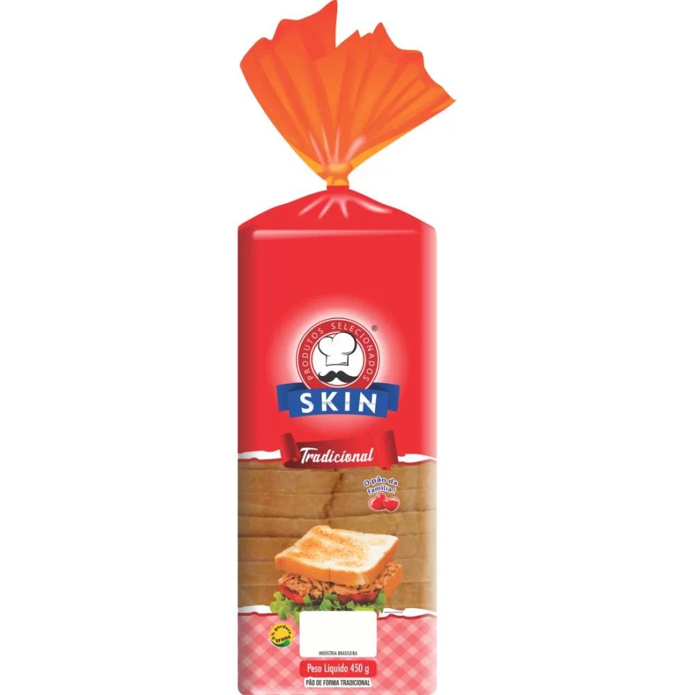 Pao De Forma Skin Tradicional 450g | Martins Atacado