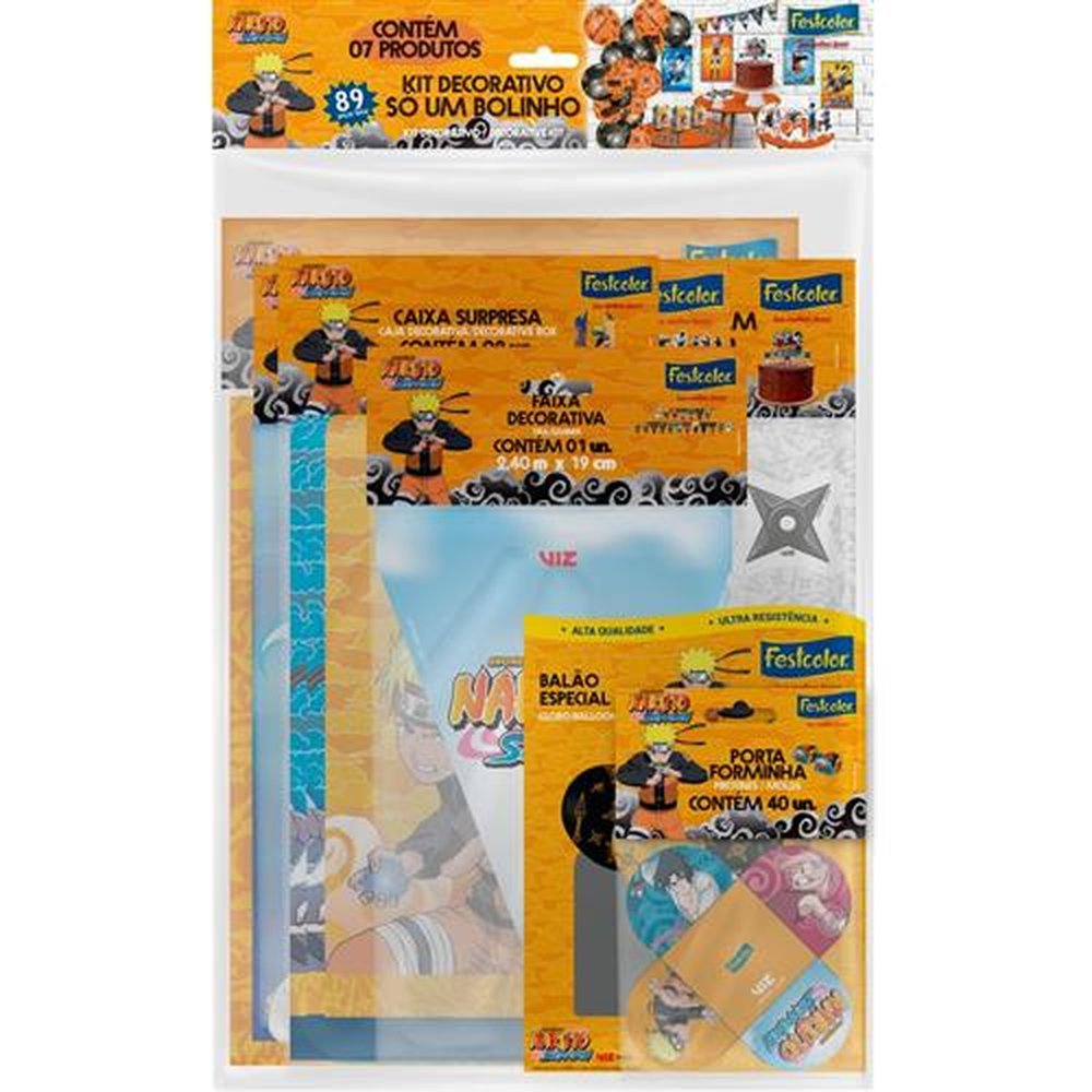 Kit So Um Bolinho Naruto | Martins Atacado