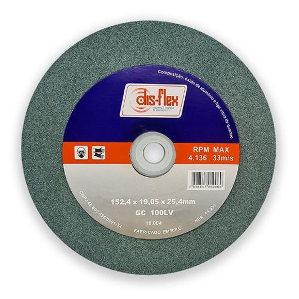 Rebolo Reto 152,4x19,05x25,4mm GC100LV | Martins Atacado