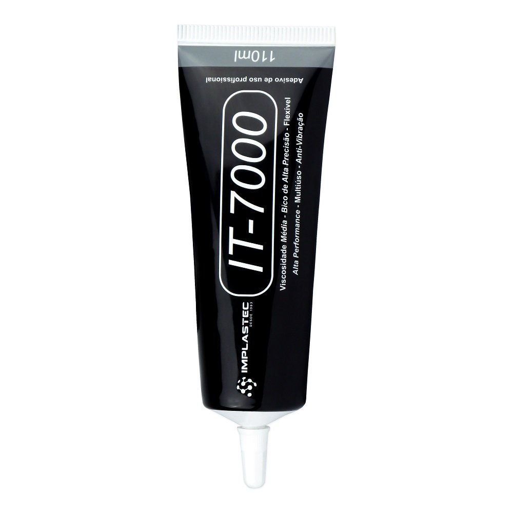 Cola Adesiva Para Celular IT7000 Preto Implastec | Martins Atacado Cola Adesiva Para Celular IT7000 Preto Implastec | Martins Atacado