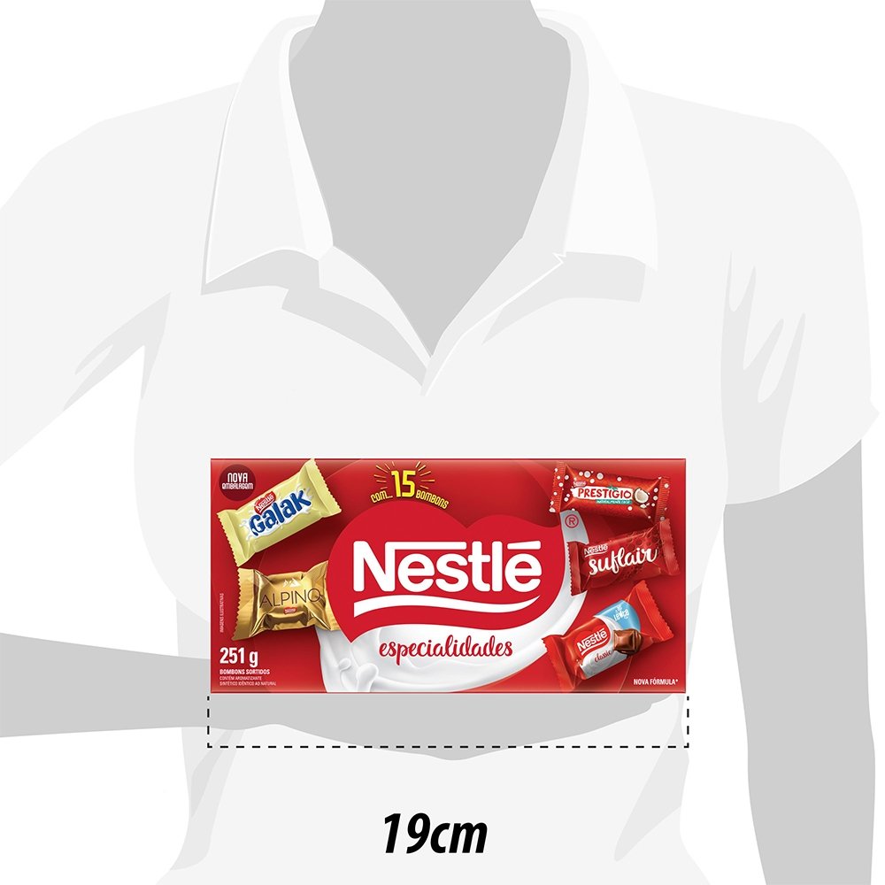 Bombom Nestlé Especialidades Caixa 251g | Martins Atacado Bombom Nestlé Especialidades Caixa 251g | Martins Atacado