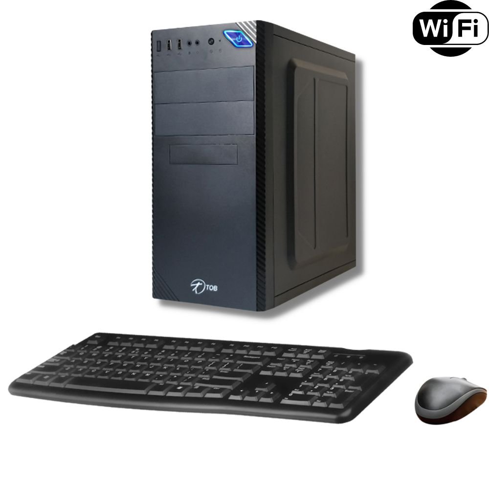 Computador Completo TOB Intel Core i5 com Wi-Fi SSD 240GB Memória 16GB + Windows 10 Pro Trial ...