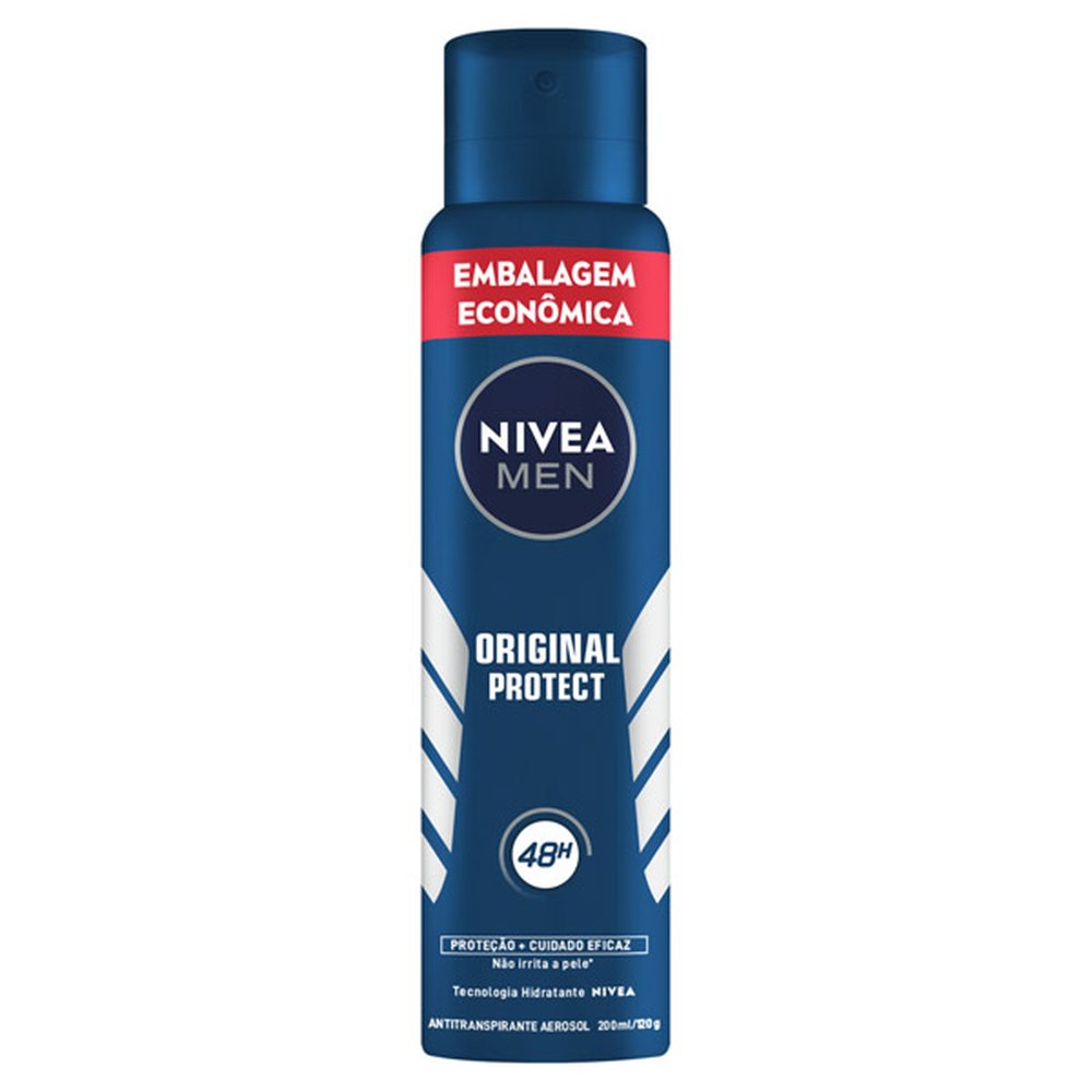 Desodorante Nivea Aero 200ML Original Protect Economic | Martins Atacado