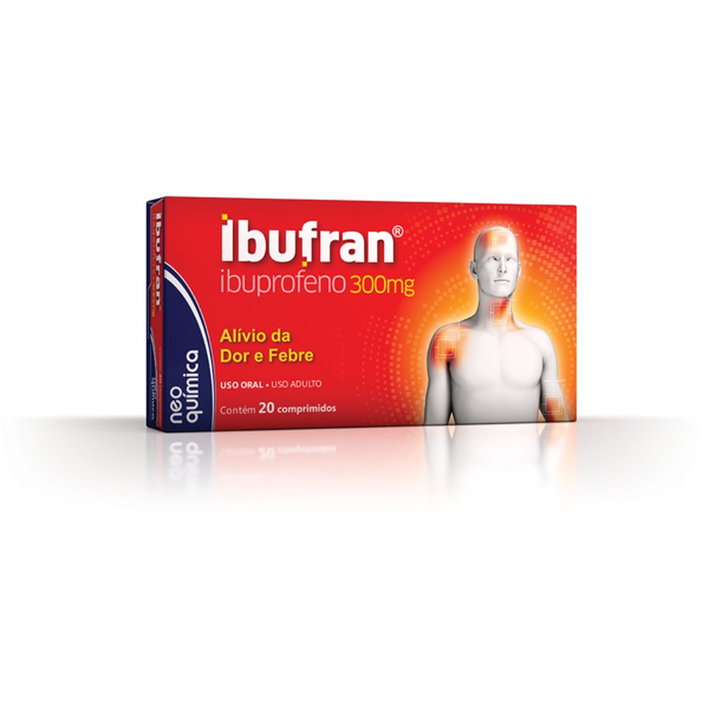 Ibufran 300Mg Caixa 20 Comprimido - NEO QUIMICA | Martins Atacado