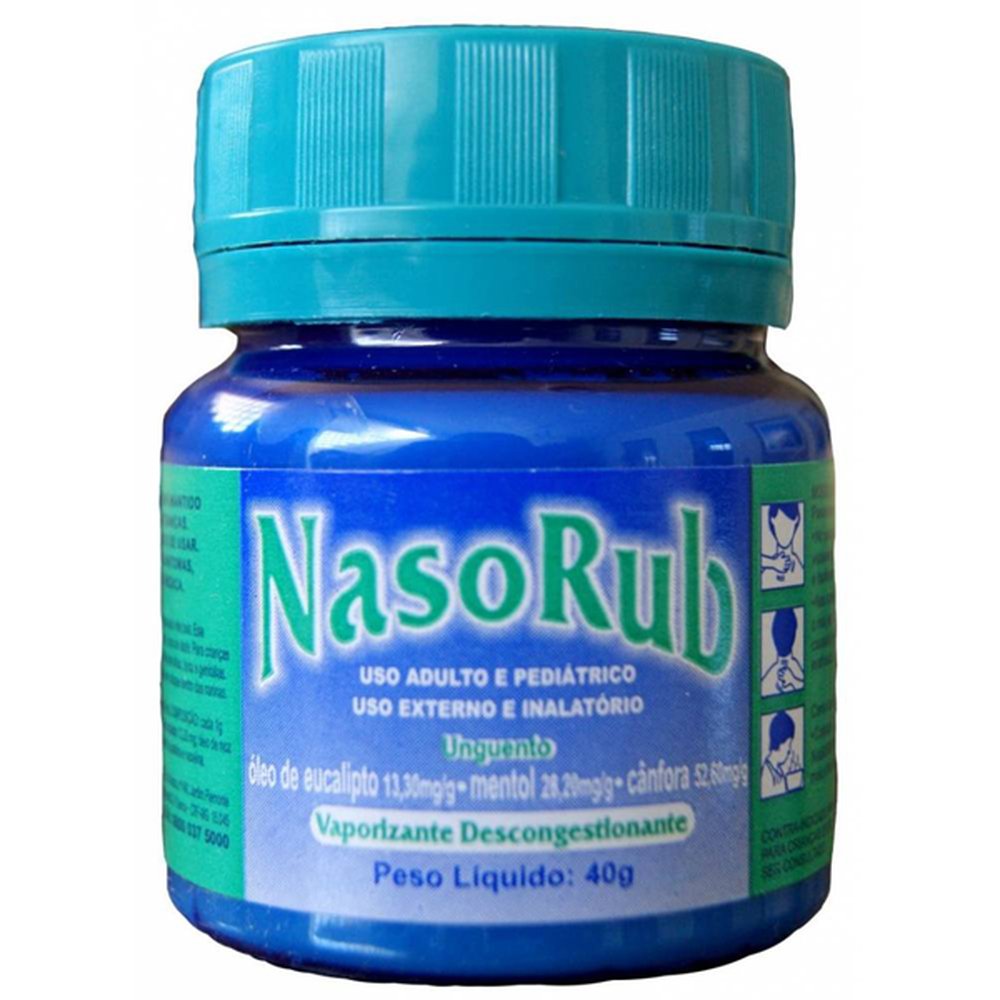 Nasorub 40 Gramas - PHARMASCIENCE | Martins Atacado
