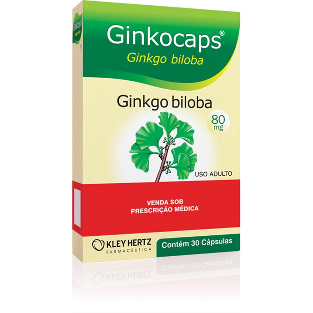Ginkocaps 80 Mg Com 30 Capsula - HERTZ | Martins Atacado