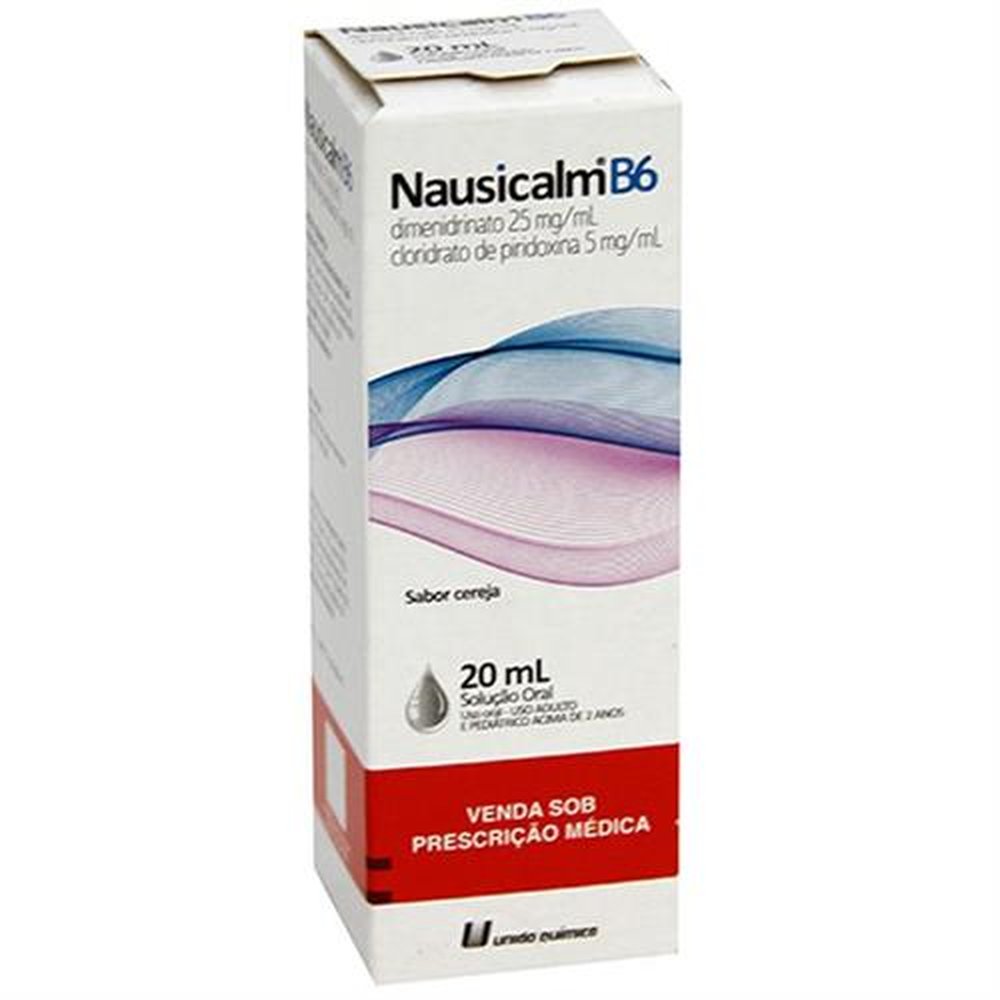 Nausicalm 25-5Mg Frasco Gotas 20Ml - UNIAO QUIMICA | Martins Atacado