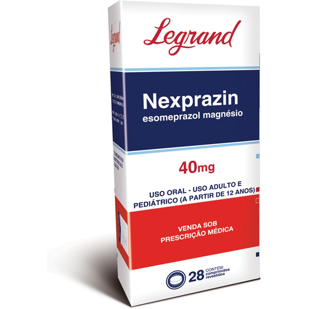 Nexprazin 40Mg Com 28 Comprimido Revestido - LEGRAND TARJADO | Martins ...