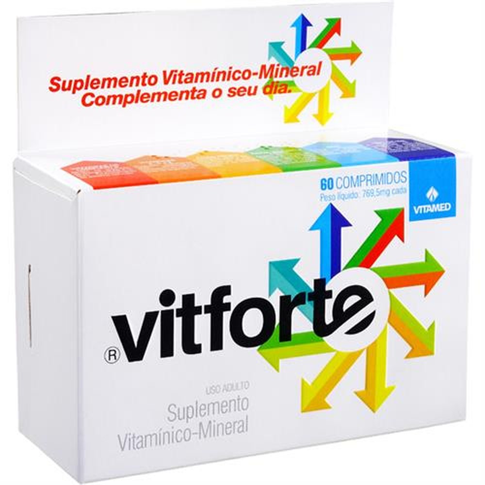 Vitforte Com 60 Comprimido - VITAMED | Martins Atacado