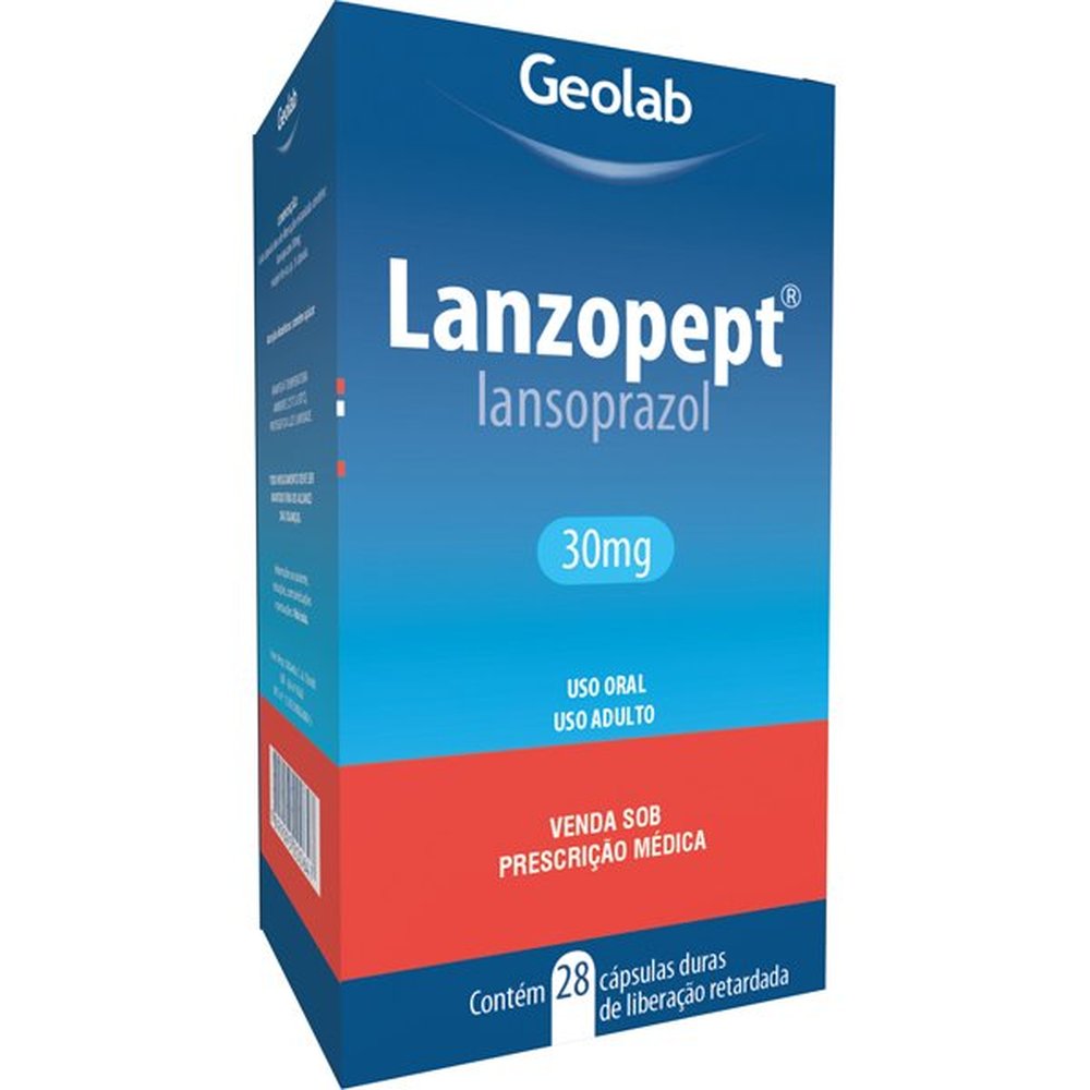 Lanzopept 30Mg Caixa 28 Capsula - GEOLAB | Martins Atacado