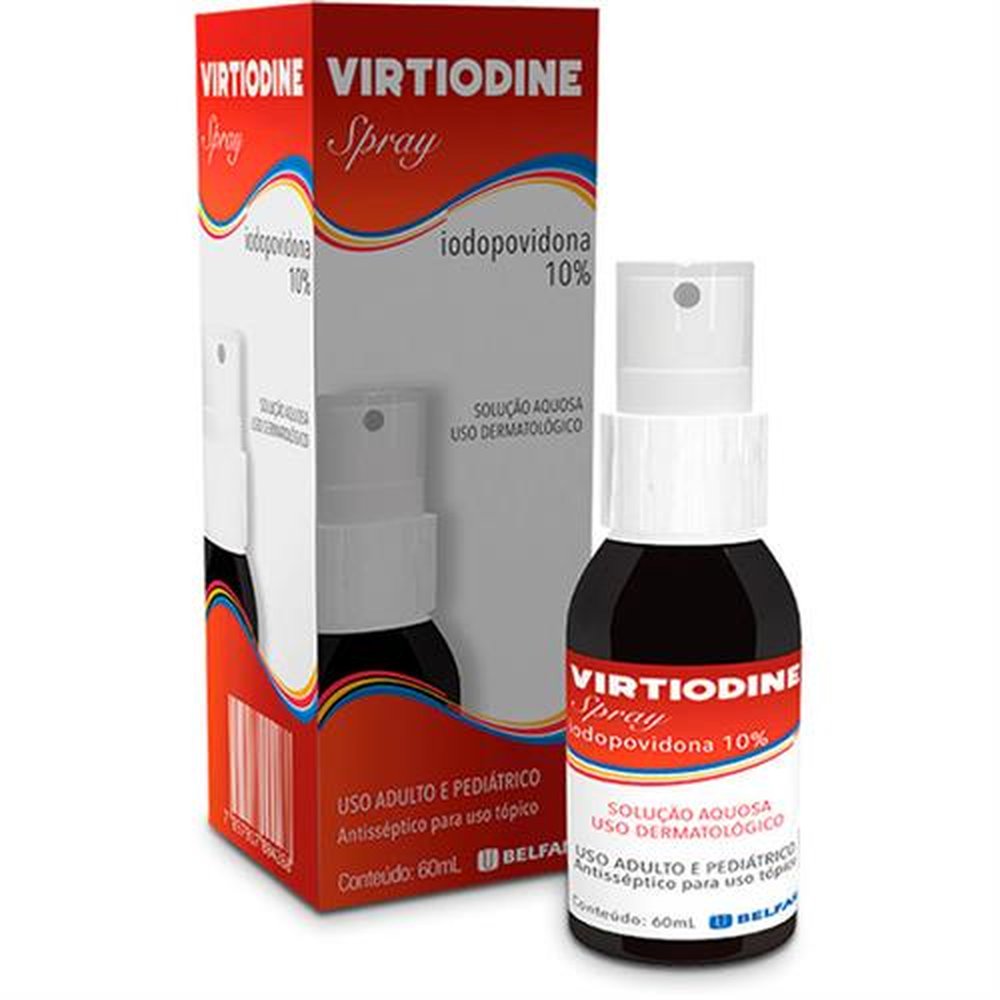 Virtiodine Frasco 60Ml - BELFAR | Martins Atacado