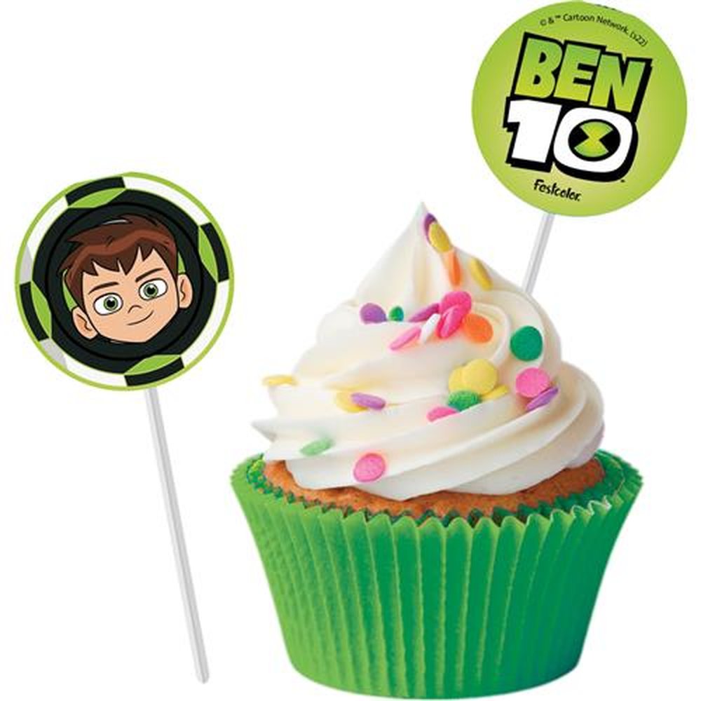 Bandeirinha Para Docinhos Ben 10 | Martins Atacado