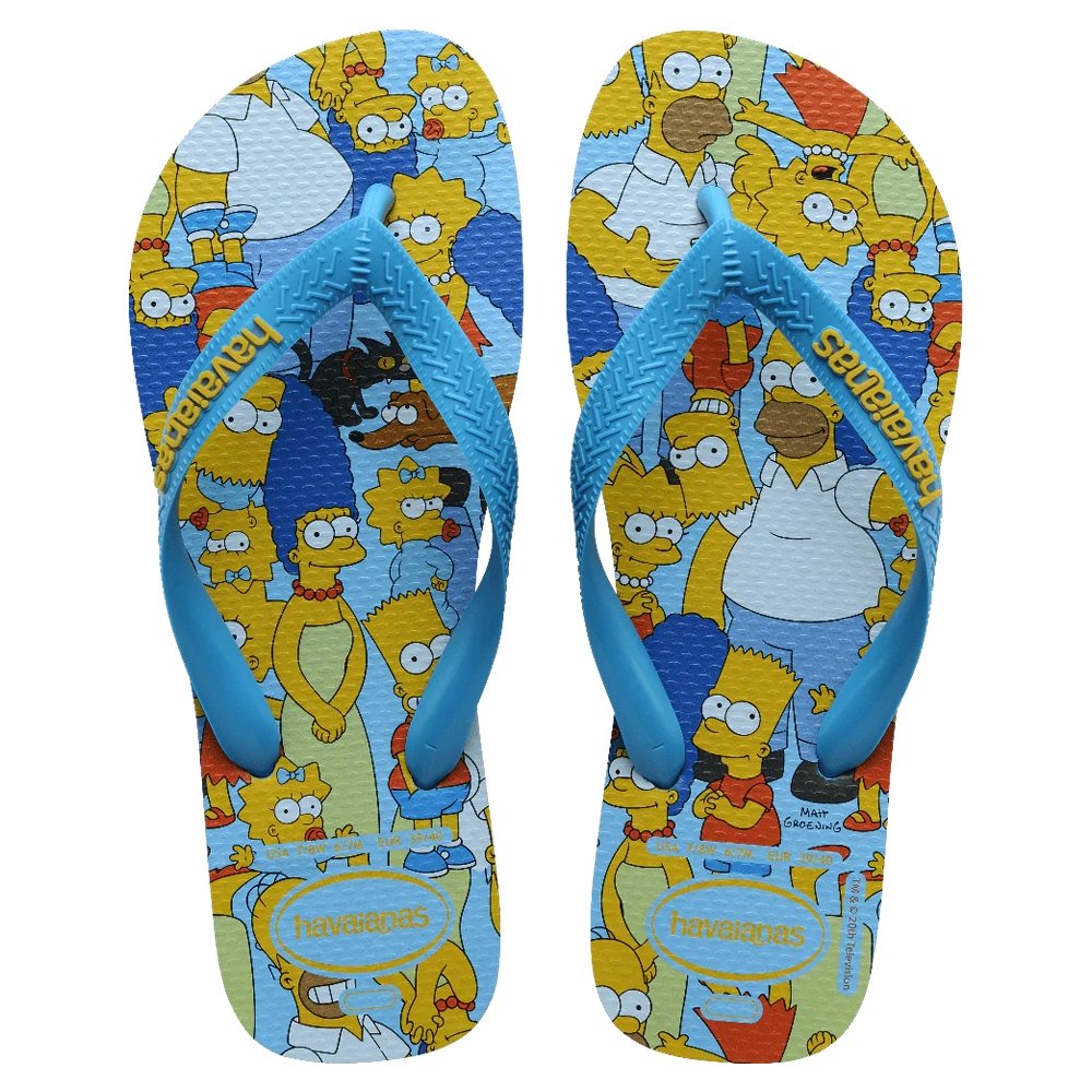 Havaianas Simpsons Turquesa 41/2 | Martins Atacado