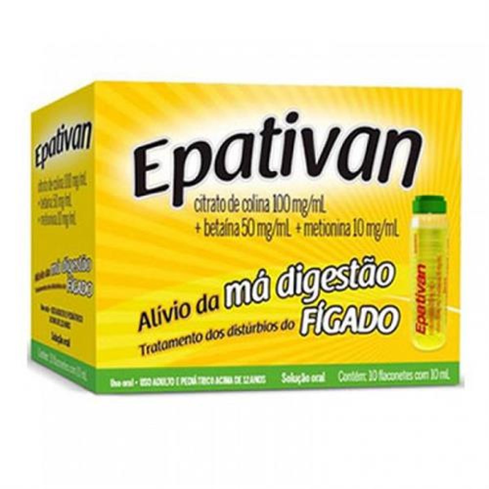 Epativan 10Ml Com 48 Flaconetes - CIMED | Martins Atacado