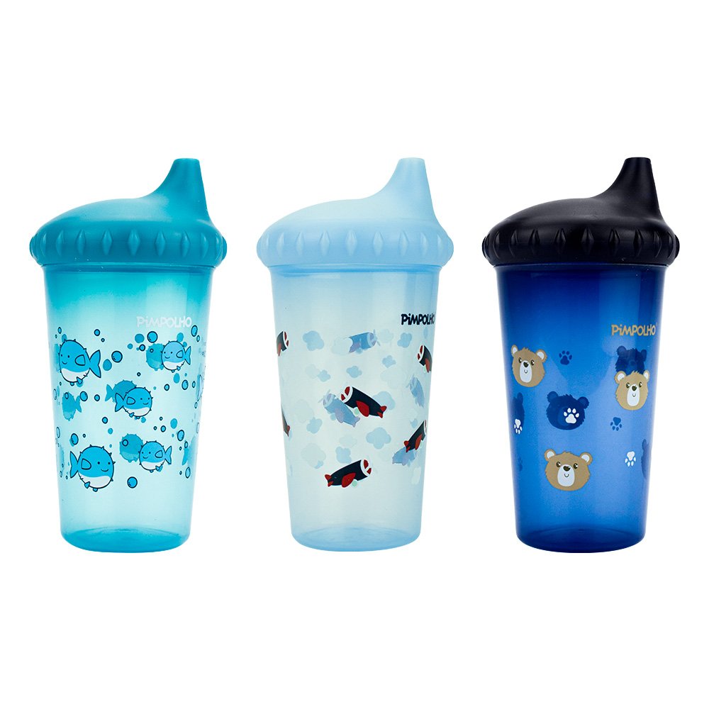 Kit Copo Bico Rígido 300Ml Masculino Pimpolho Com 6 Unidades. | Martins Atacado