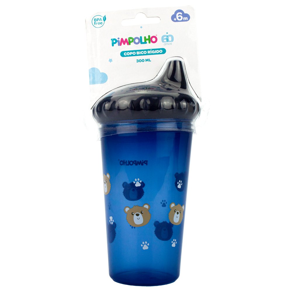 Kit Copo Bico Rígido 300Ml Masculino Pimpolho Com 6 Unidades. | Martins Atacado