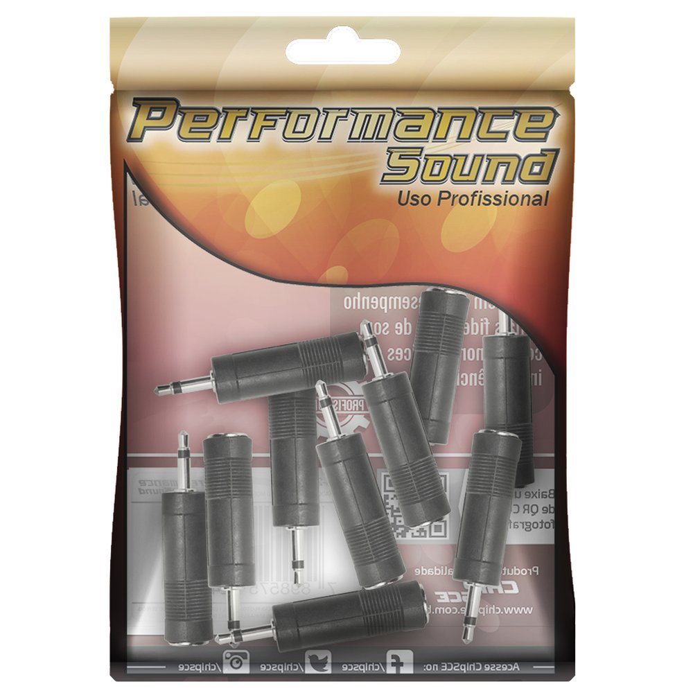 Adaptador P2 Plástico - P2 mono Para J10 Mono | Martins Atacado