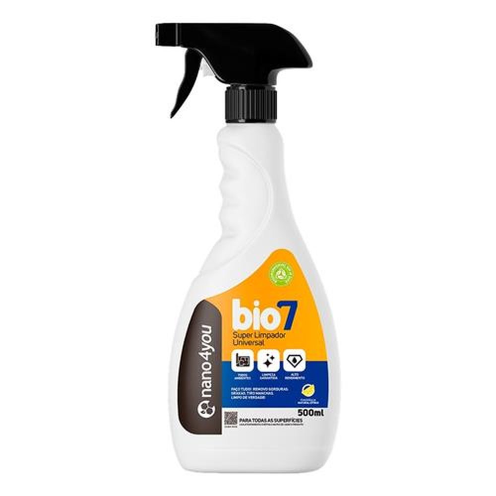 Desengraxante Nano4you Bio7 500ml | Martins Atacado