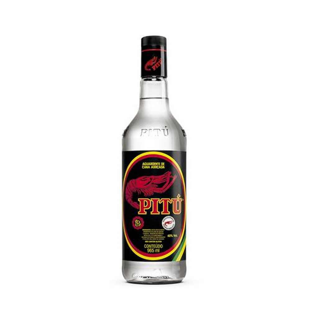Aguardente Pitu 965 ml | Martins Atacado