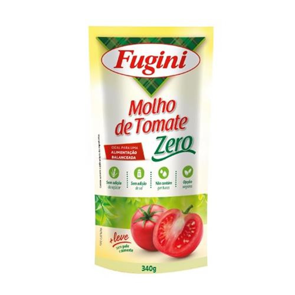 Molho de Tom Zero Fugini SH 32X340G | Martins Atacado
