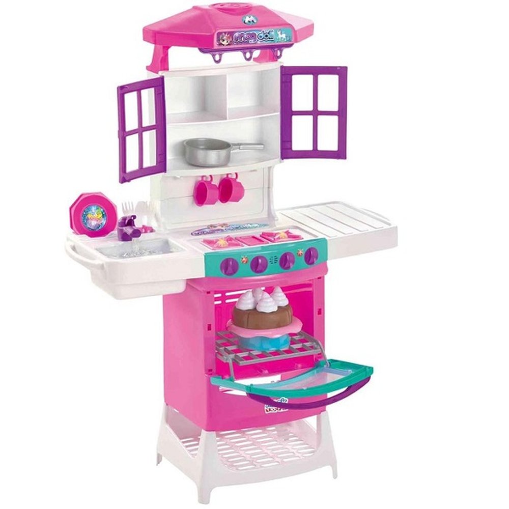 Cozinha Infantil MEG DOLL Magic TOYS 8012 | Martins Atacado
