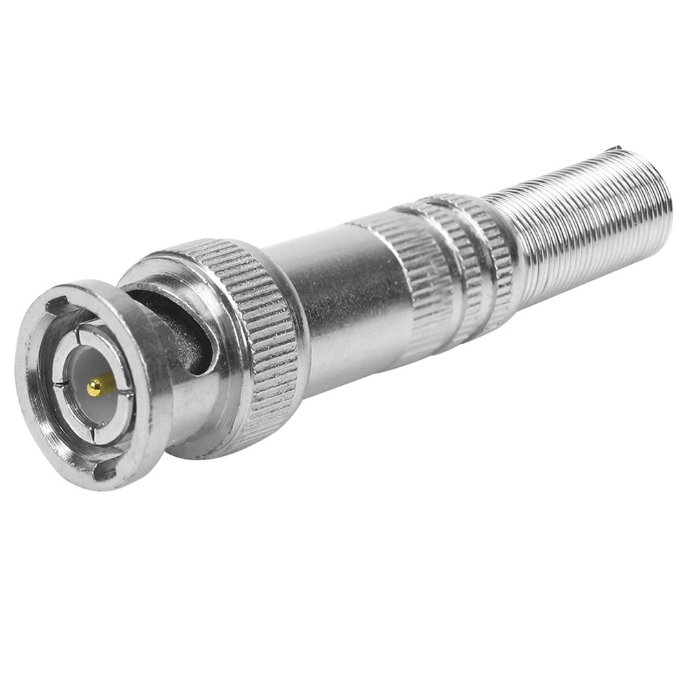 Conector BNC 50 Ohms - Rg-59 4MM Para Solda Com Mola | Martins Atacado