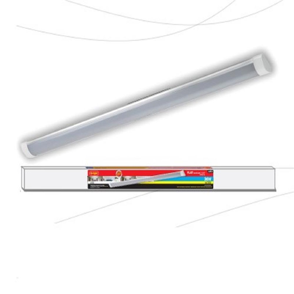 Luminária Flat Slim Led G-Light 36W 120 6500K Sobrepor Branca Alumínio | Martins Atacado