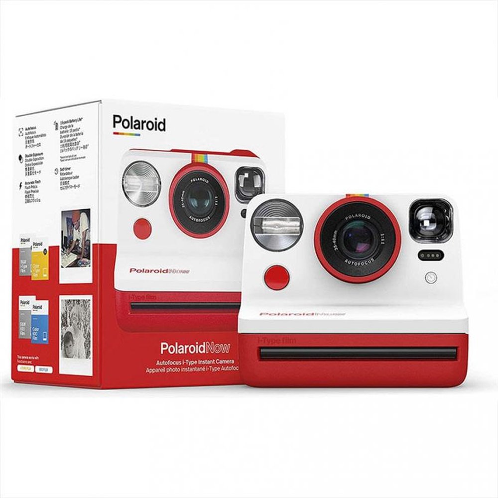 Câmera Polaroid Now Autofocus I-Type Com Impressão Instantânea ...