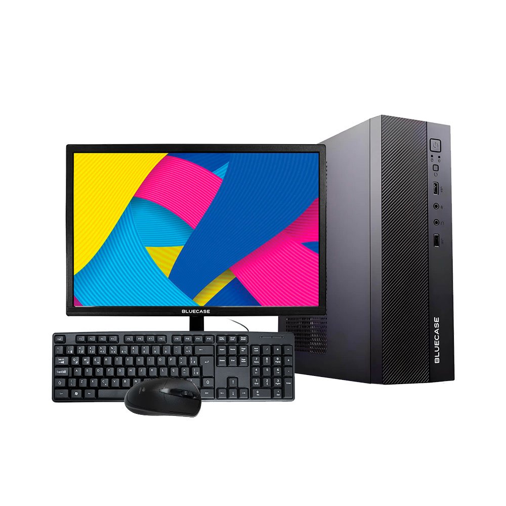 Kit Computador Completo Core I3, 8GB, 500gb 2,5", Windows 10 Pro Trial+ ...