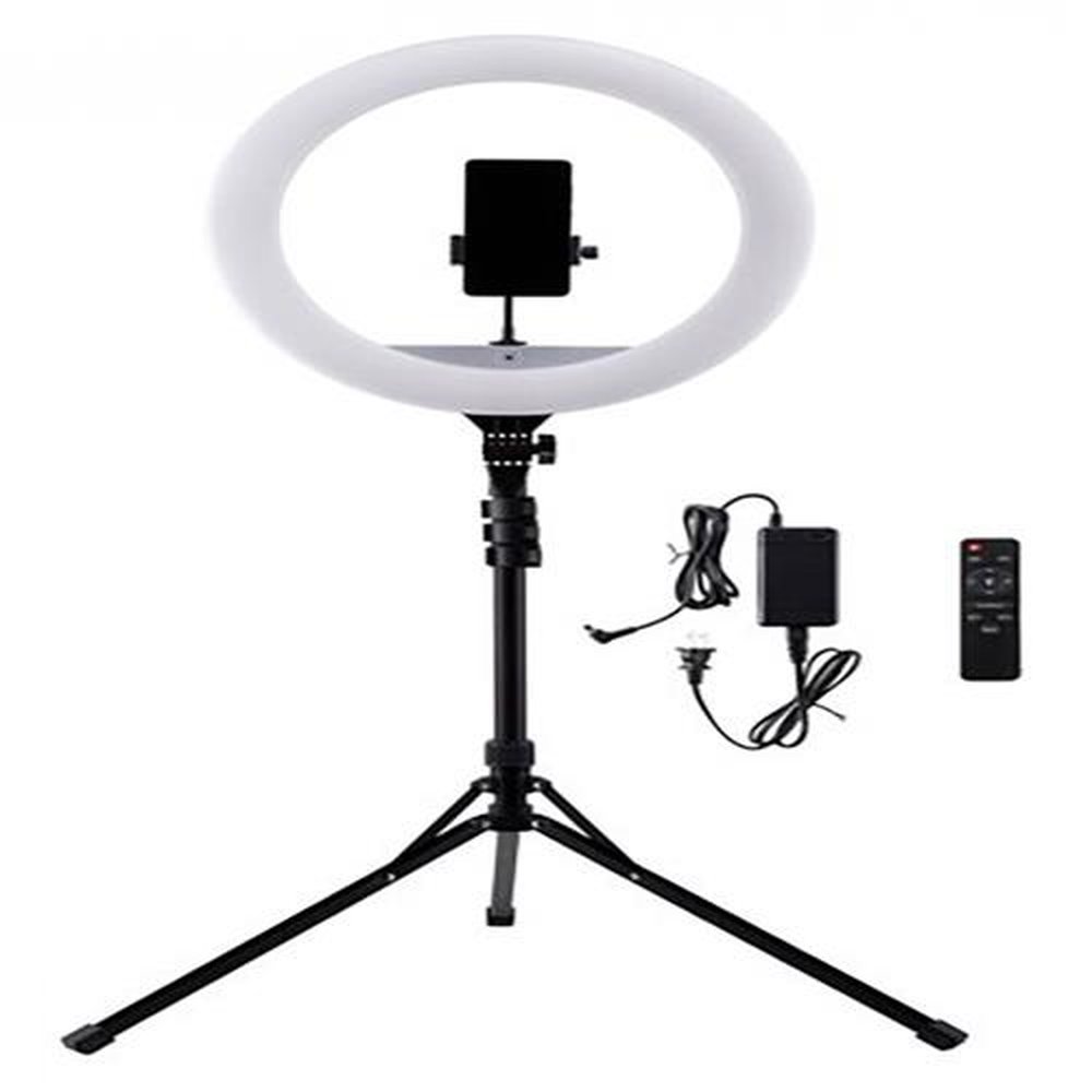 Luminária Ring Light 18 Polegadas C/ Tripé, Controle Remoto E Encaixe Para Smartphone | Martins ...