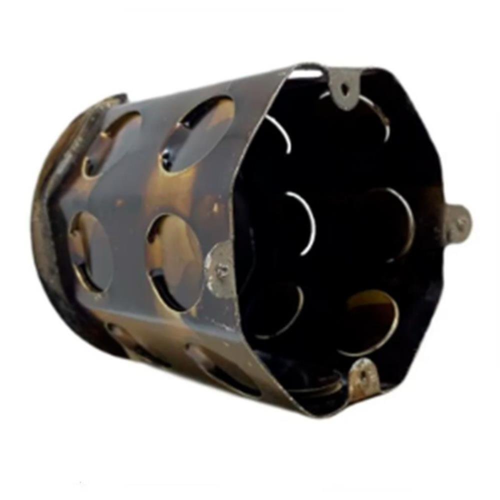 Caixa De Luz Esmaltada Octagonal 10cm FMD | Martins Atacado