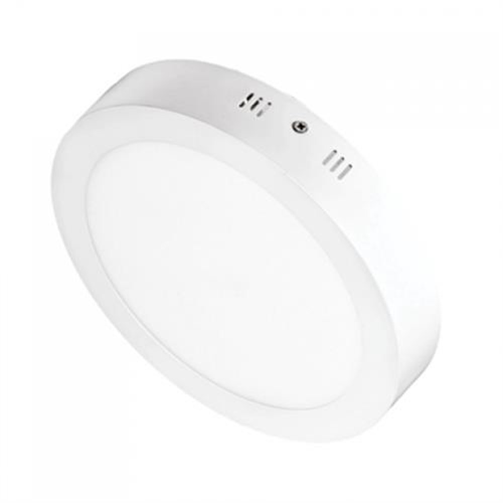 Painel Backlight Ecoled Redondo Sobrepor Pc 24W 6500K Autovolt | Martins Atacado