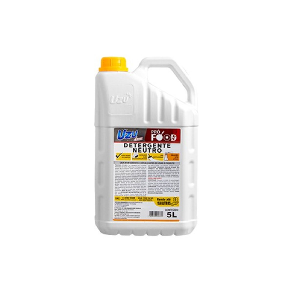 Detergente Liquido Neutro Uzu Clean 5l | Martins Atacado