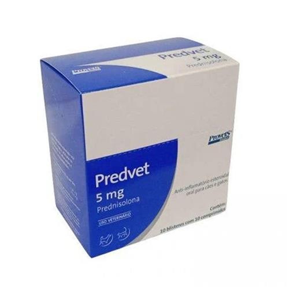 Predvet 5 Mg 10X10 Comprimidos | Martins Atacado