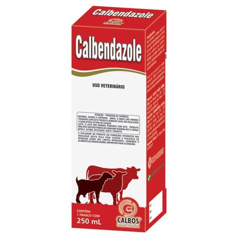 Calbendazole Calbos 5 250ml | Martins Atacado
