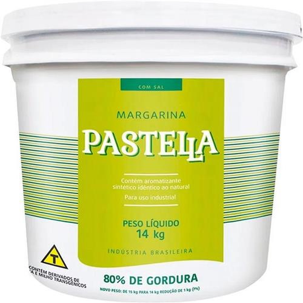Margarina Balde pastella 14Kg | Martins Atacado