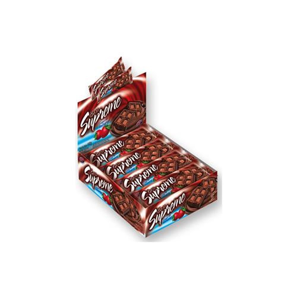 Chocolate Tablete Supreme Morango 20X18g | Martins Atacado