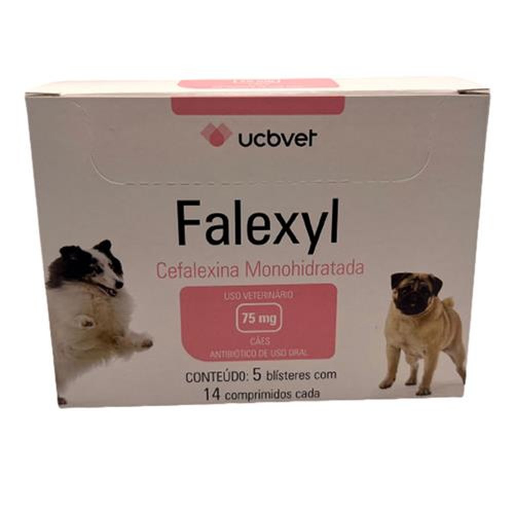 Falexyl 75mg Display 5x14 Comprimidos Ucbvet | Martins Atacado