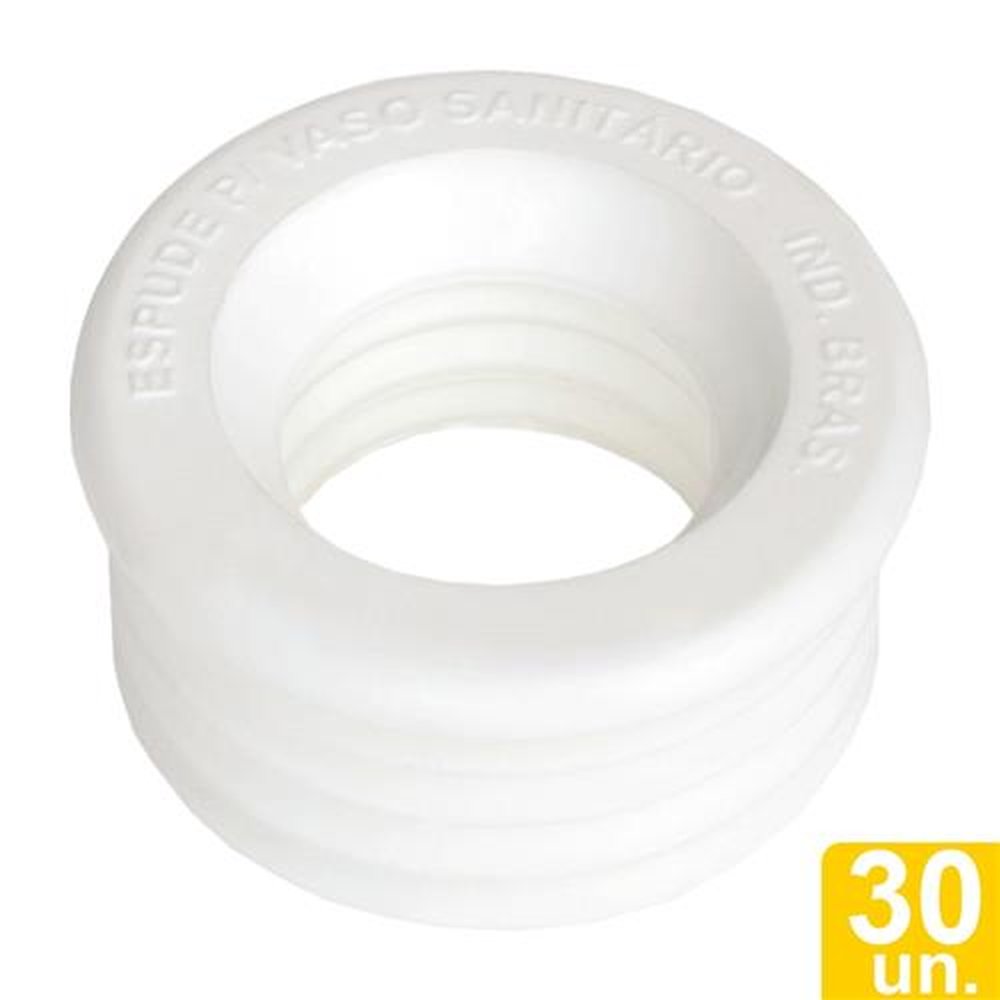 ESPUDE PARA VASO SANITARIO PLASTILIT 30X1 | Martins Atacado