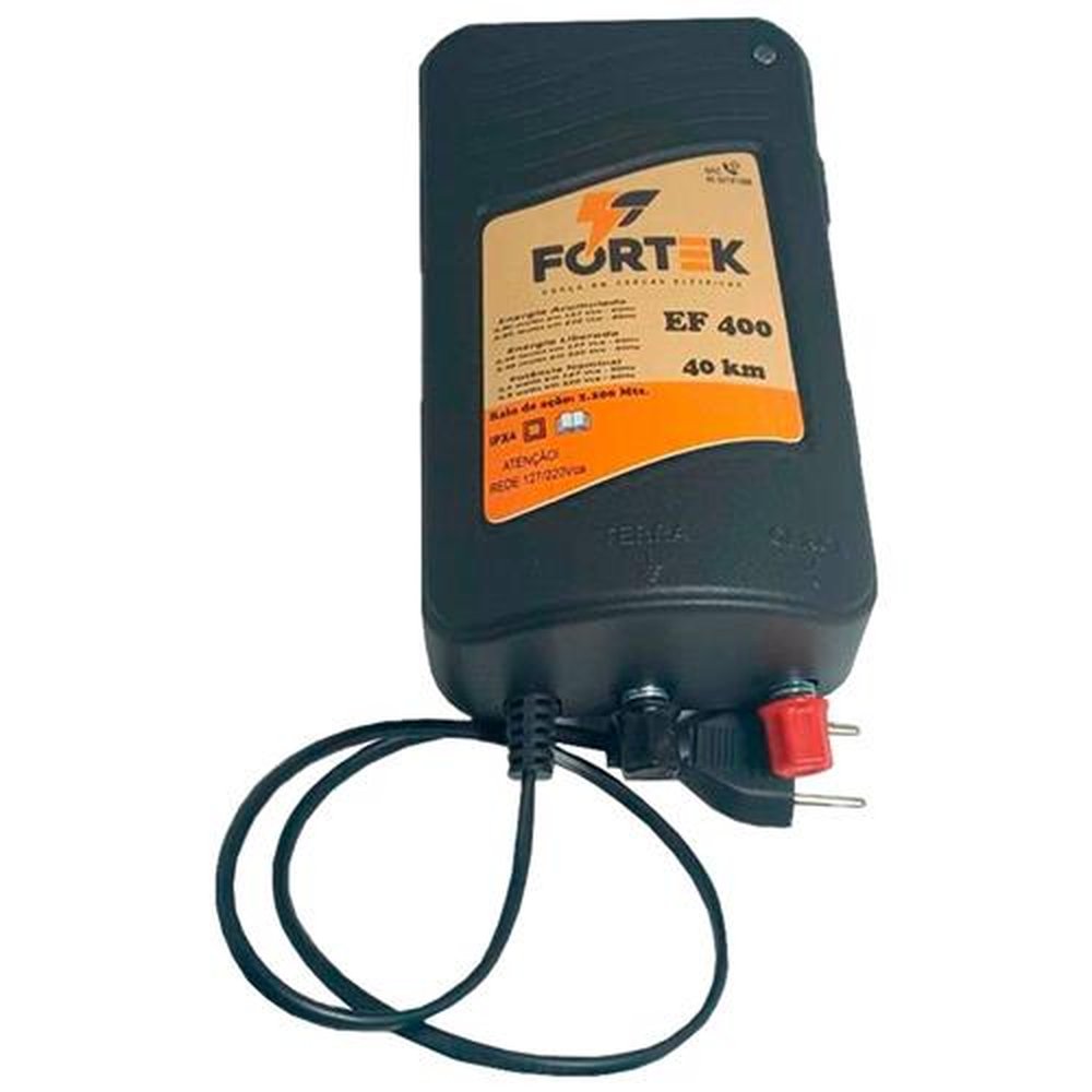 Eletrificador Cerca Rural Fortek EF400 Alcance Máximo 40 km Bivolt ...