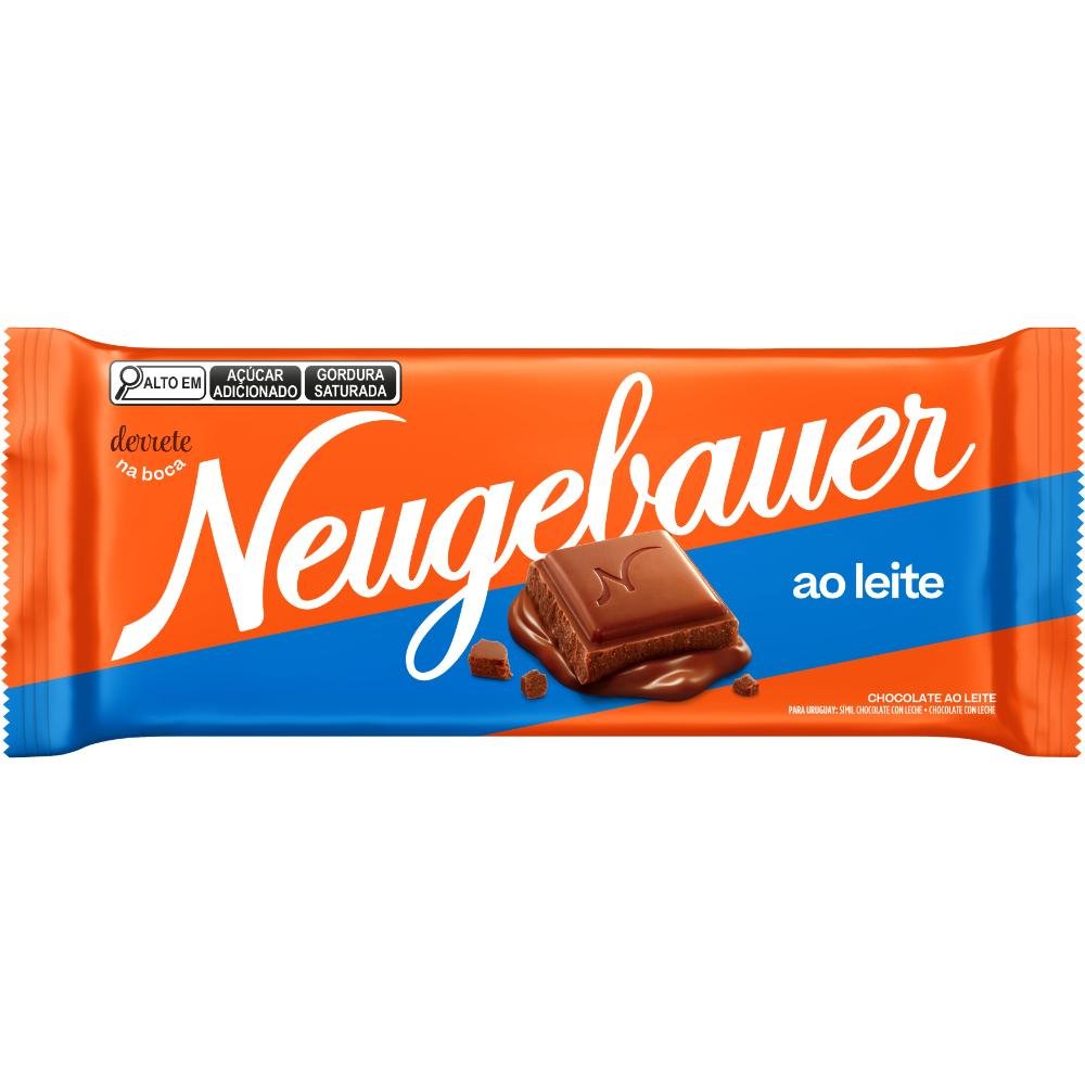 Chocolate Neugebauer Barra Ao Leite 80g C/16 Unidades | Martins Atacado