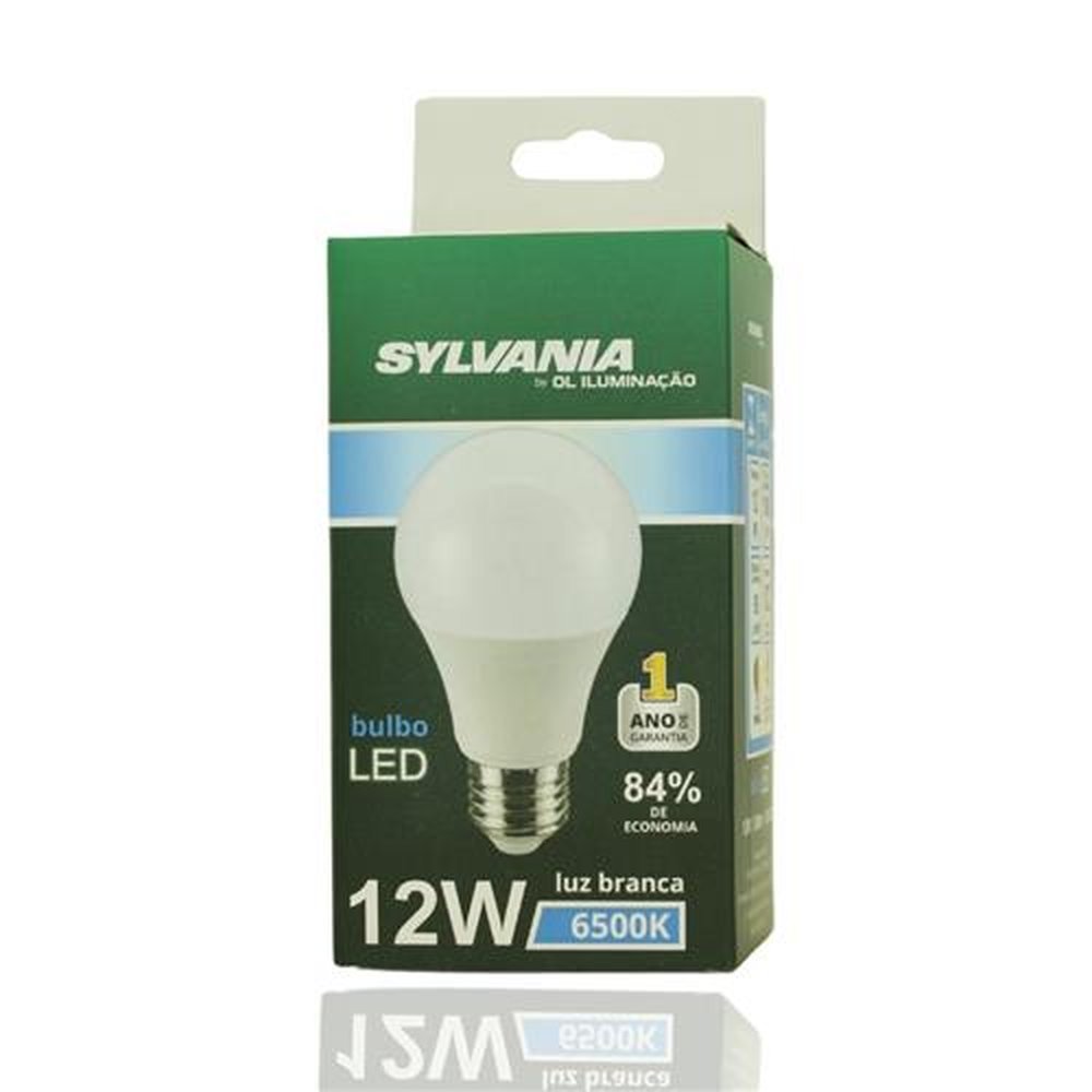 Lâmpada De Led Bulbo A60 12W 6500K E27 Bivolt Luz Branca Sylvânia | Martins Atacado