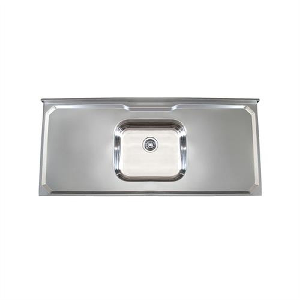 Pia Inox 100X53 C/Concreto Inoxsul | Martins Atacado