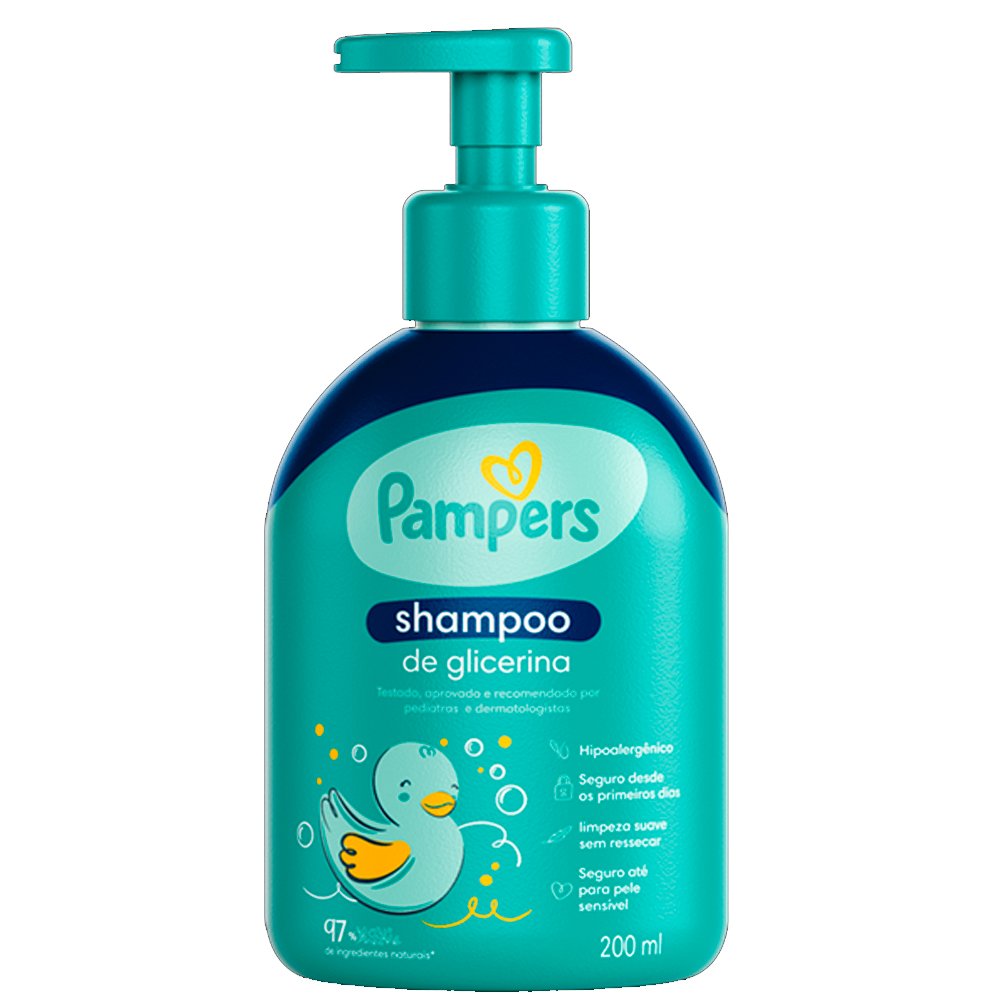 Shampoo Pampers Glicerina 200ml | Martins Atacado