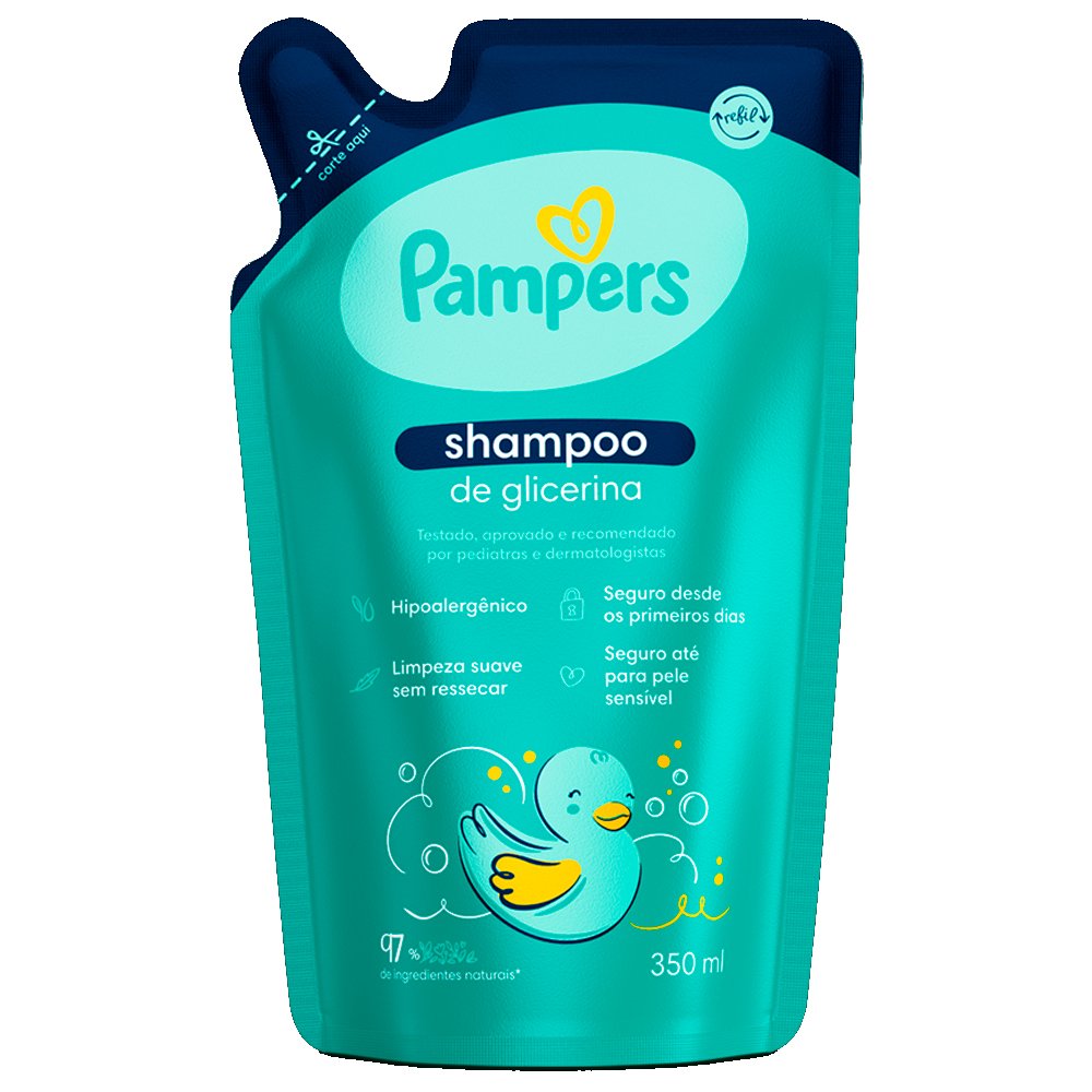 Shampoo Pampers Glicerina 350ml | Martins Atacado
