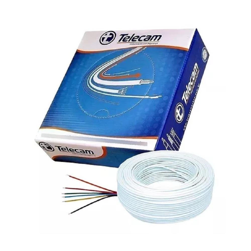 Cabo Telecam 6 Vias 6X50 Multicor 100m | Martins Atacado