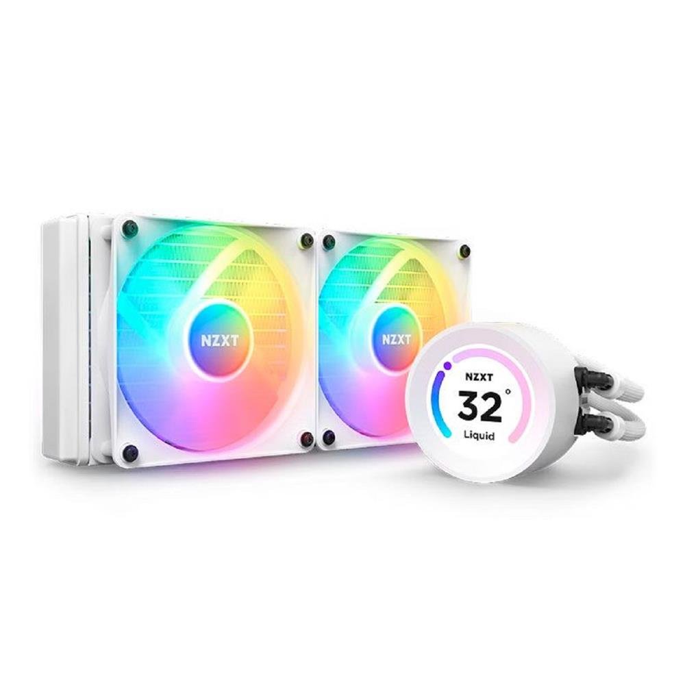Water Cooler NZXT Kraken Elite RGB 240mm Branco RL-KR24E-W1 | Martins ...